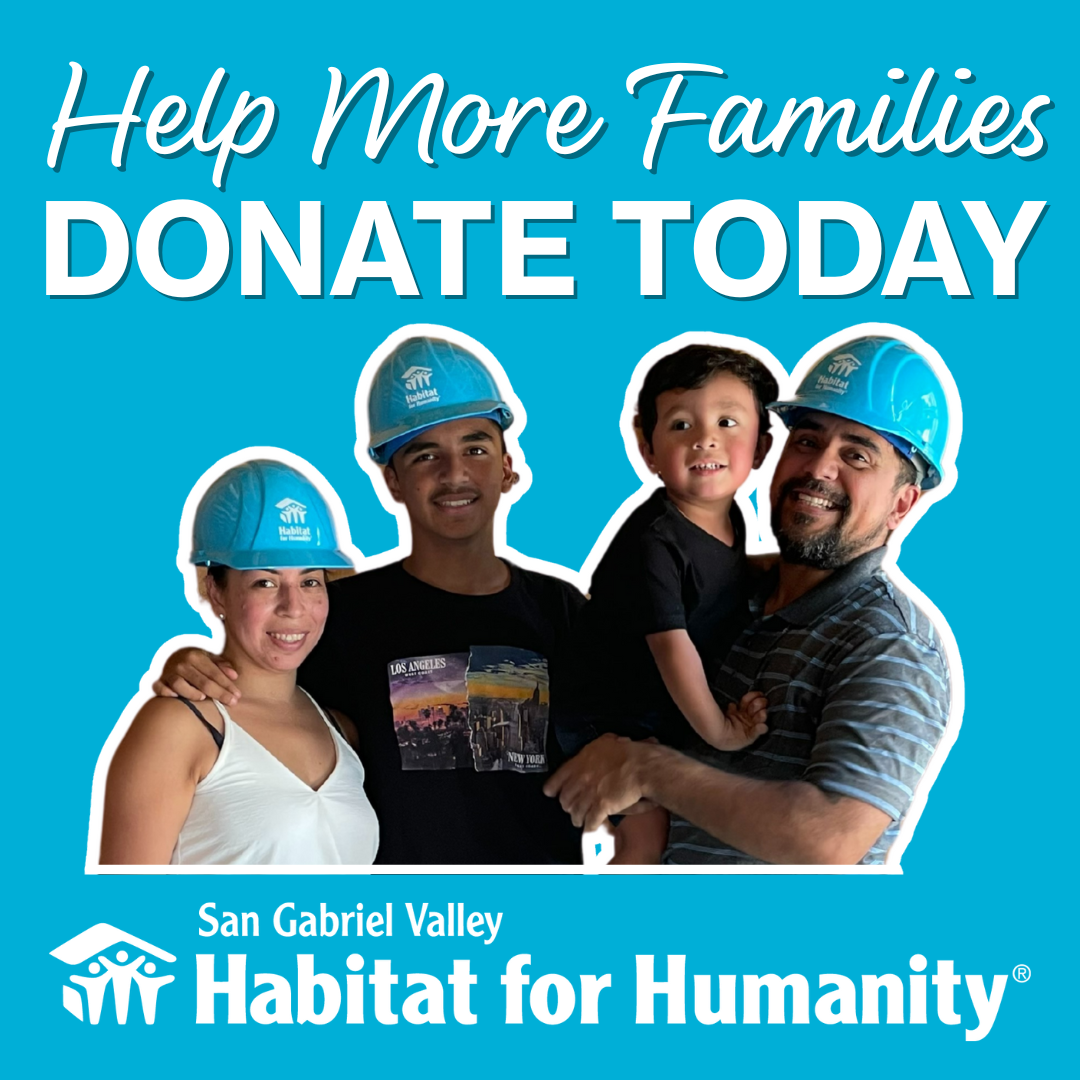 Eaton Fire recovery - San Gabriel Valley Habitat for Humanity
